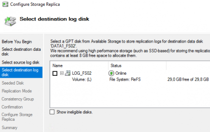 Configurando Storage Replica Stretched Cluster no Windows Server 2016 ...
