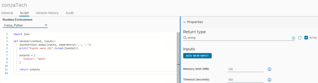 Exemplo De Como Utilizar Chamadas Rest Api Nas Actions Do Orchestrator Python Conza Tech